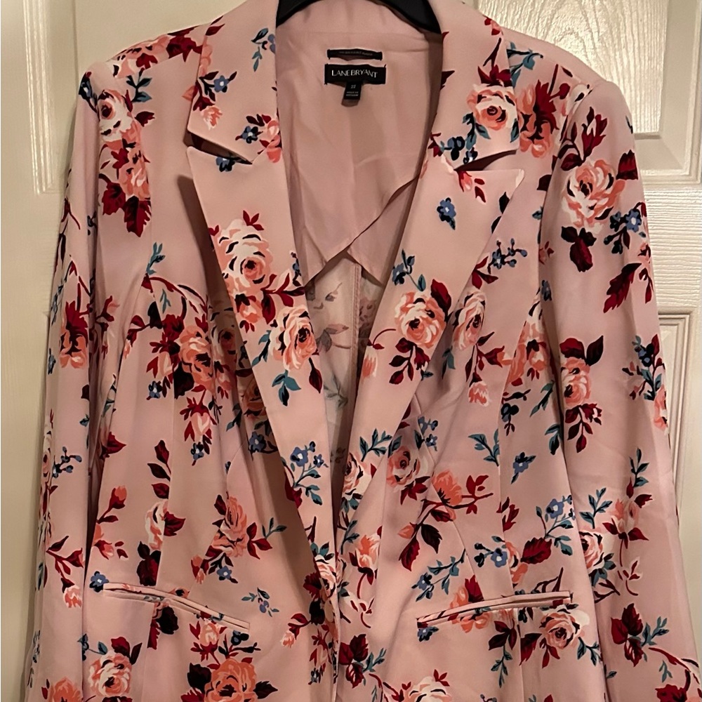 Lane Bryant Spring Blazer Armpit To Armpit 25” Should… - Gem
